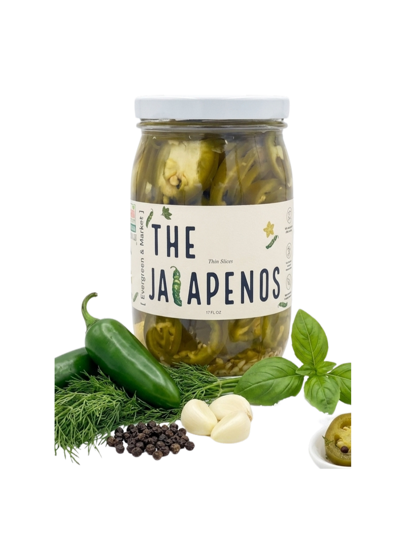 Pickled Jalapeños, 17 oz Jar | Atlanta Pickles